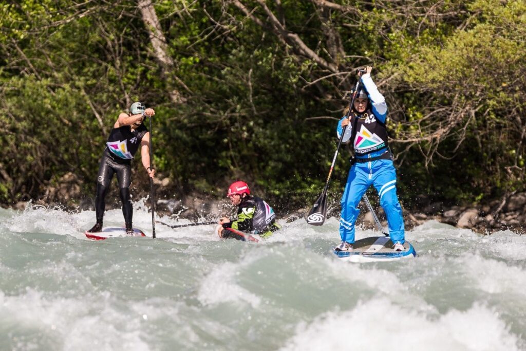 Du stand up paddle en eau vive à l’Outdoormix Festival