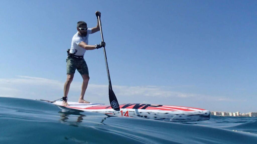 Portrait de Patrick Lamarre , le Sup Addict de Palavas-les-Flots