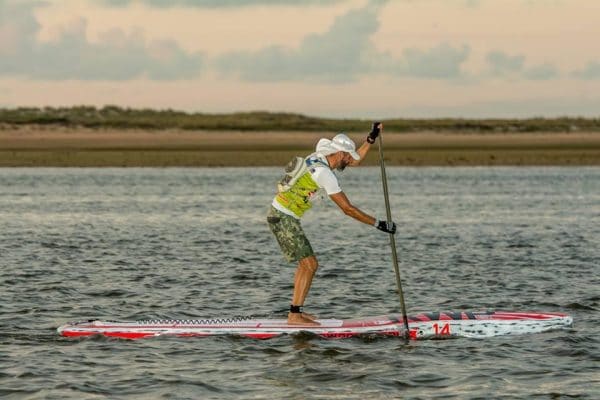 Portrait de Patrick Lamarre , le Sup Addict de Palavas-les-Flots