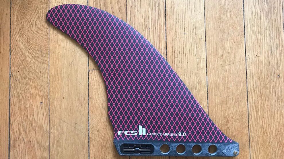 Découvrez l'aileron FCS II automatique stand up paddle de Candice Appleby 9' sur Sup Passion.com