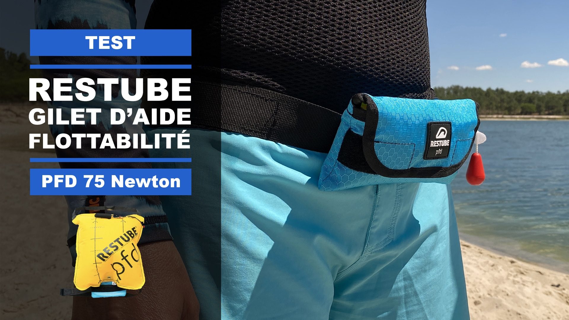 PFD Restube, gilet d'aide à la flottabilité sur Sup Passion.com