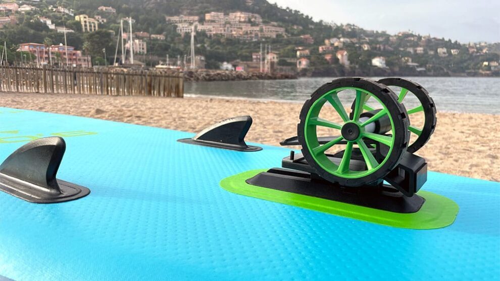 Test SupMover, des roulettes pour votre paddle sur Sup Passion.com