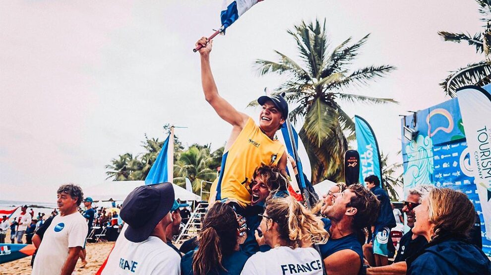 Vaïc Garrioud Champion du Monde Junior Technical Race